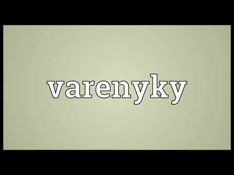 Varenyky Meaning