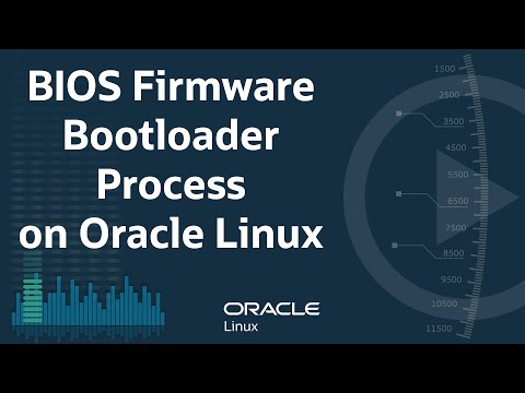 BIOS Firmware Bootloader Process on Oracle Linux