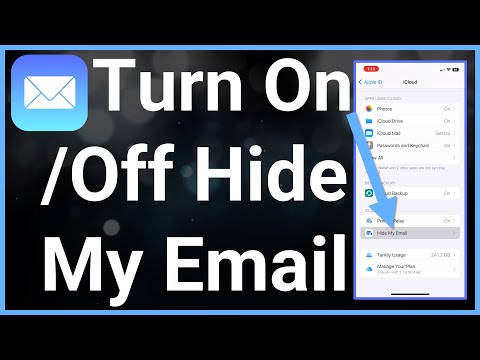 How To Turn On Or Off Hide My Email On iPhone