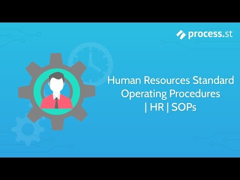 Human Resources Standard Operating Procedures | Standard Operating ...
