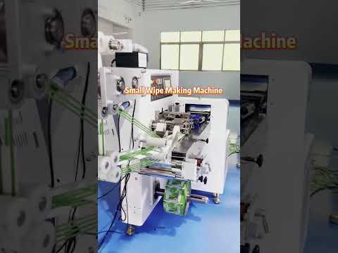 Single Pack Wet Tissue Slitting Packaging Machine Automatic Wipes Production Line | SAYOK