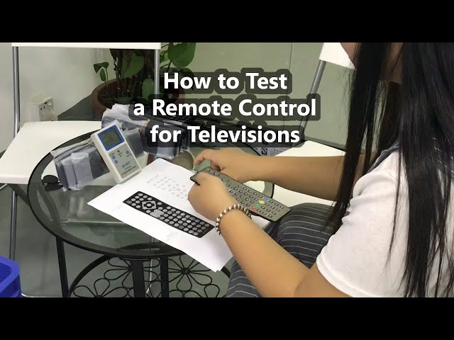 How do we test remote control?