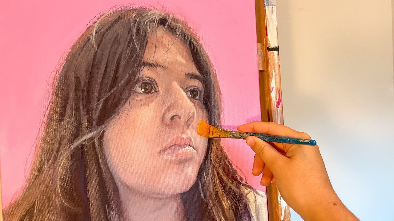 Oil Painting Timelapse - Self Portrait