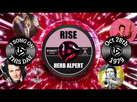 #1 SONG THIS DAY IN HISTORY! October 28th 1979 "RISE" by HERB ALPERT