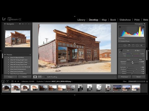 High Dynamic Range Imaging within Lightroom CC