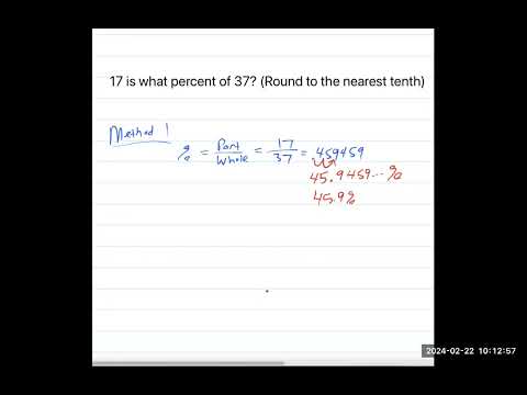 17 is what percent of 37? – SAT Prep