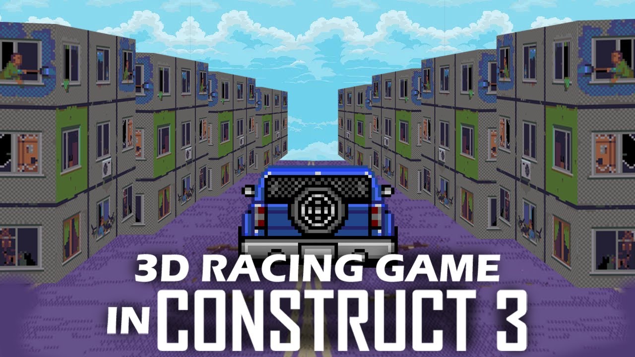 3D Race Game in Construct 3