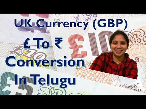 UK Currency Explained in Telugu || £ to ₹ Conversion || Pound value in Rupees || Mrs Anandam Vlogs