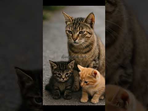 AI Generated Cute Cats #aishorts #ai #aiandcats #aivideo #cute