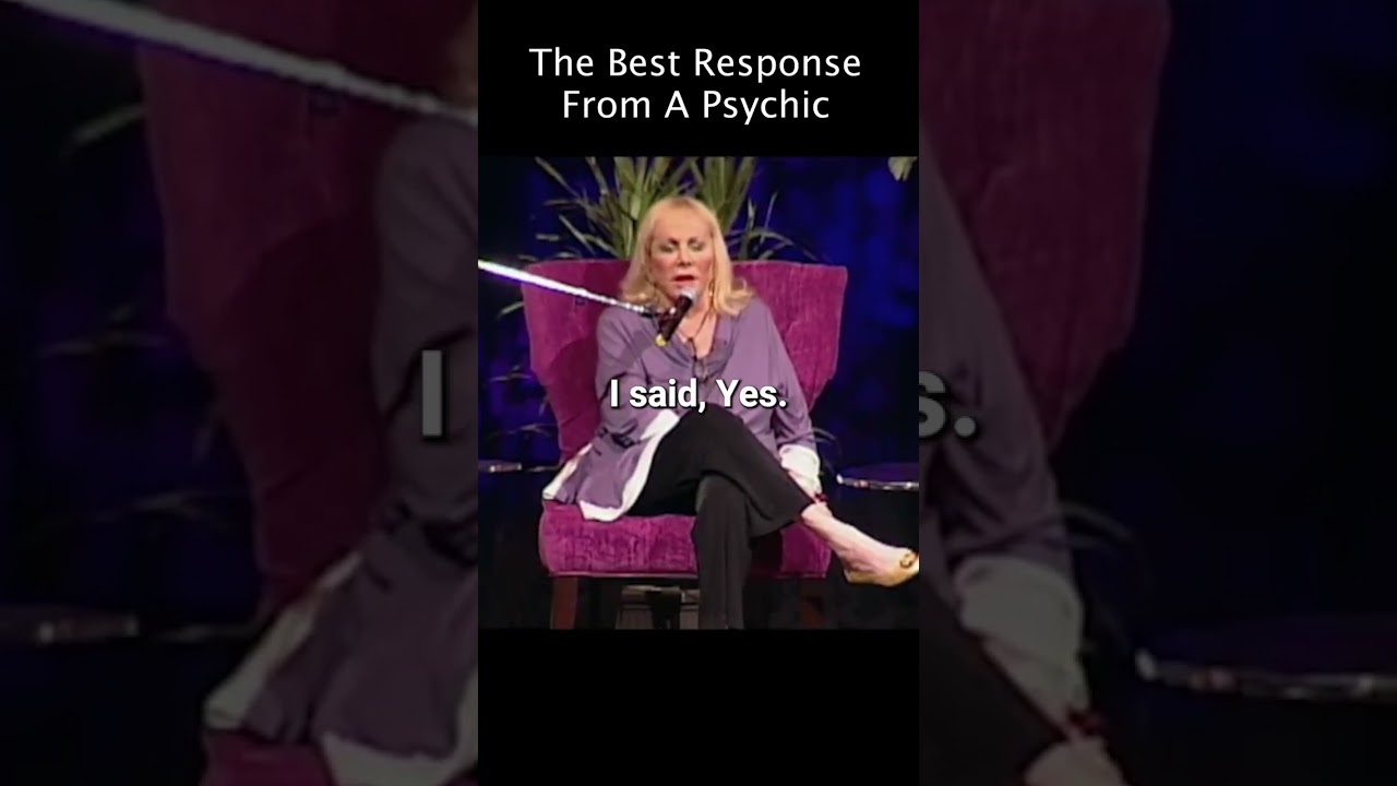 A man asks Sylvia Browne if she knows his name #shortsviral