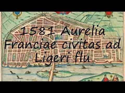 How to pronounce 1581 Aurelia Franciae civitas ad Ligeri flu in Latin?