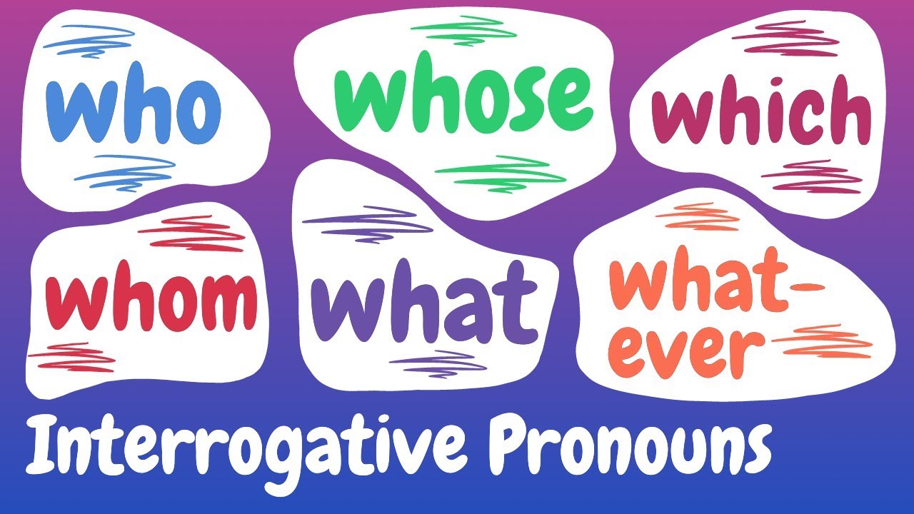 Interrogative Pronouns Explained English American English | English Grammar Lessons