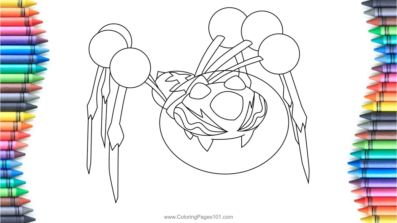 Araquanid Pokemon Coloring