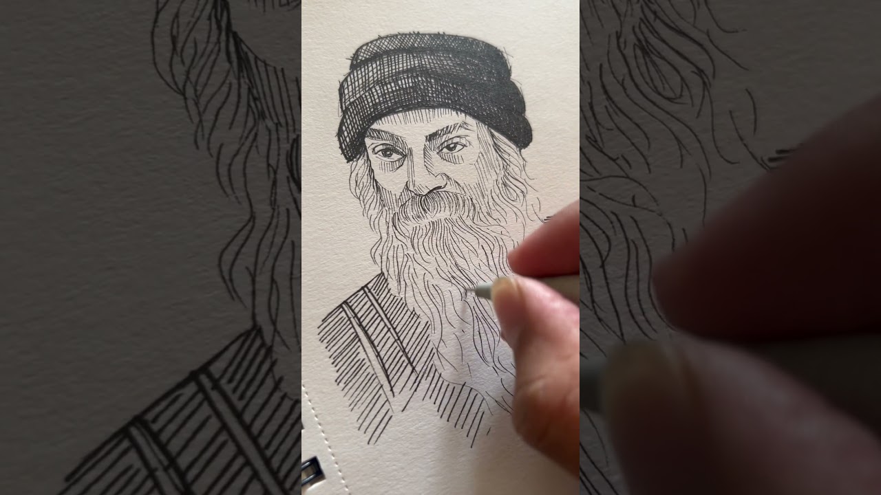 Osho sketch #art #sketch #artist #osho