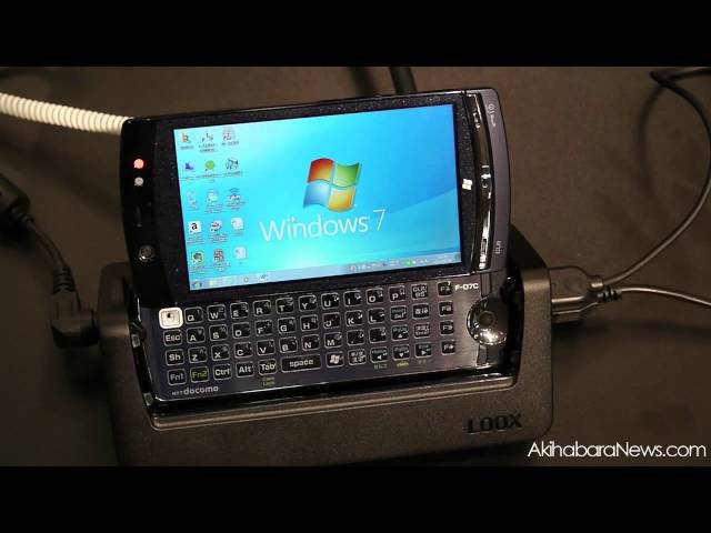 Fujitsu LOOX F-07C is the first phone with Intel Atom, to dual-boot ...