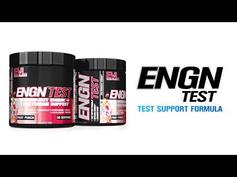 EVLution Nutrition, ENGN Test, Pre-Workout Engine + Testosterone ...