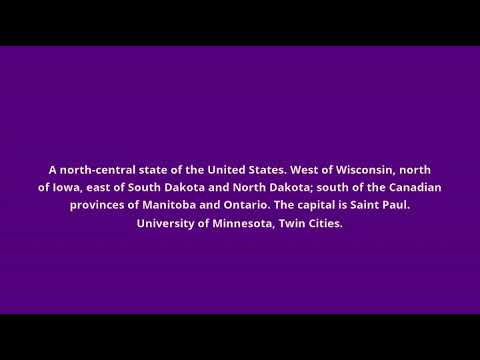 what is the meaning of Minnesota