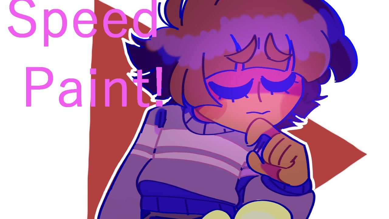 [SPEEDPAINT] Frisk - Undertale