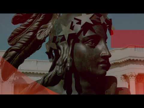A Black woman stands for America SD 480p