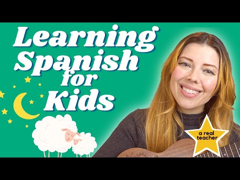 Learning Spanish for Kids, Buenas Noches Goodnight in Spanish for kids, Nighttime Routine en Español
