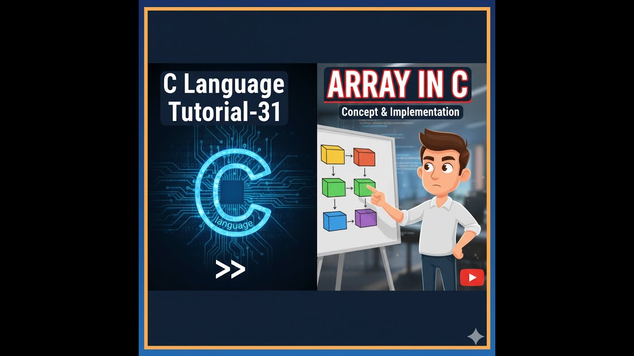 C Language Tutorial-31 | Array in C