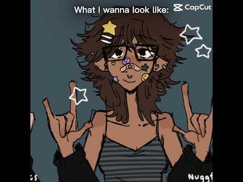 It says nuggts bc I used a app called Picrew to make these photos