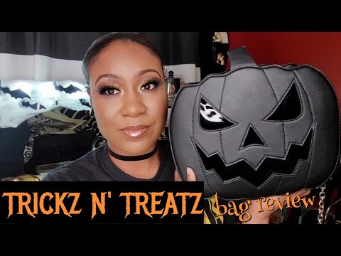 TRICKZ N' TREATZ🎃 Stay Grinning Jack-o-Lantern Bag Review | VLOGTOBER DAY 3