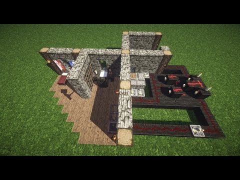 Minecraft Tutorial | Secret Passage - Geheimgang Minecraft Project