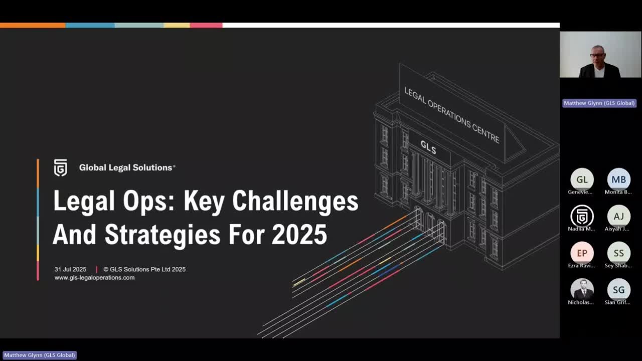 Legal Operations: Key Challenges And Strategies For 2025
