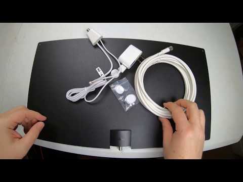 Mohu Leaf® Glide 65-Mile Range Indoor Amplified HDTV Antenna Review