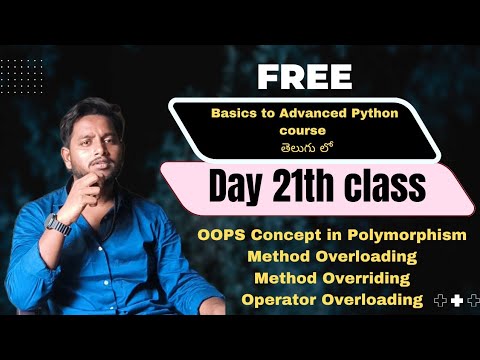 Polymorphism in OOPS Concept | Free Advanced Python Course