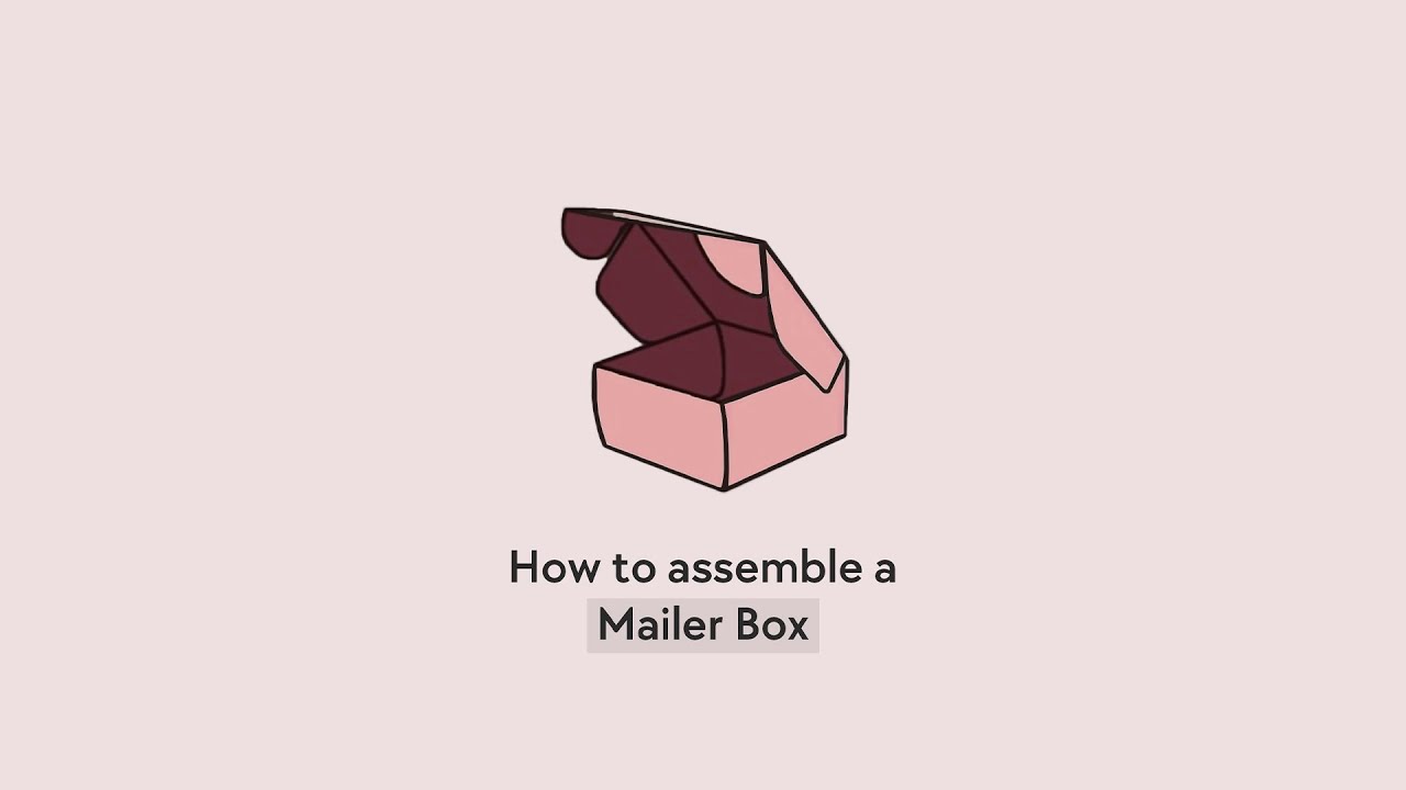 How to Assemble a Custom Mailer Box | Mailer Boxes for E-Commerce & Shipping