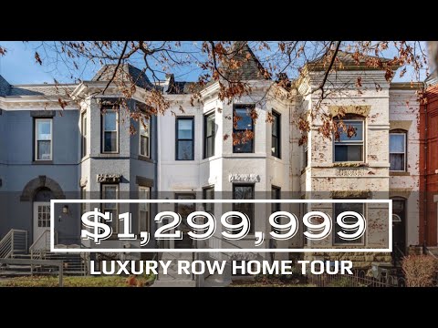 Luxury Row House in NE Washington, DC - Inside a $1.3 MILLION DOLLAR ROW HOUSE!!!