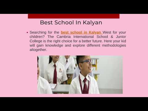 International School In Kalyan
