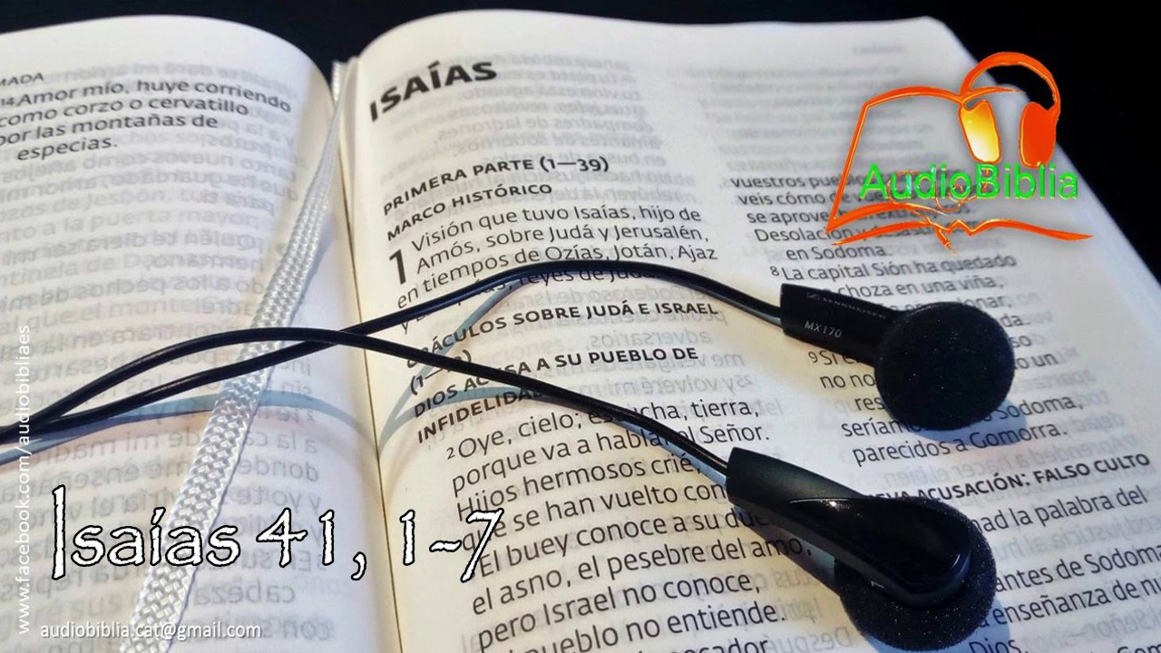 Isaías 41, 1-7