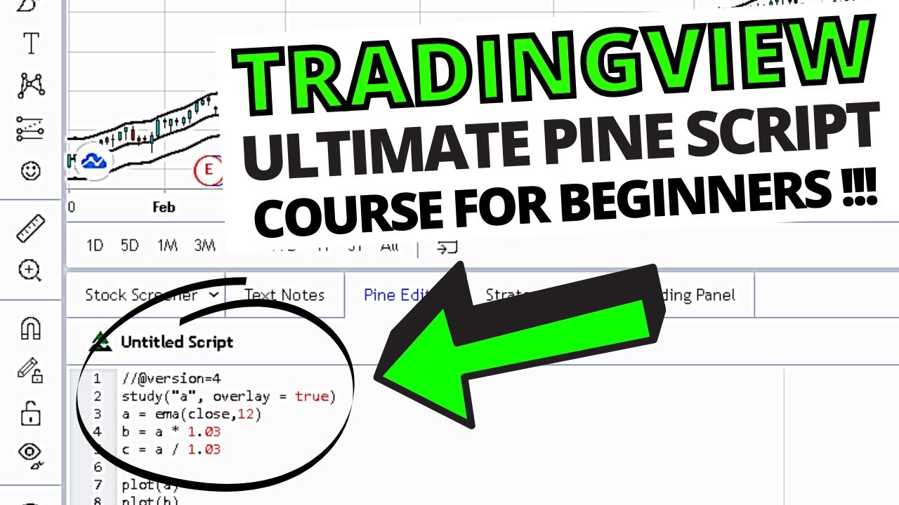 How To Use TradingView Pine Script (Lessons 1 - 8)