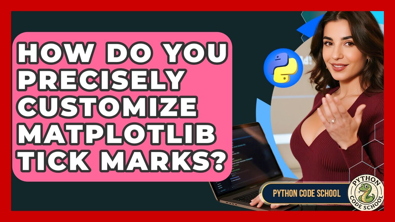 How Do You Precisely Customize Matplotlib Tick Marks? - Python Code School