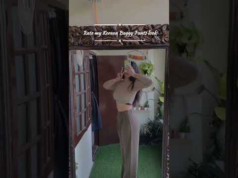 Korean baggy pants!