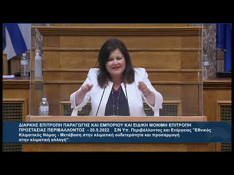 ΧΑΡΑ ΚΑΦΑΝΤΑΡΗ: «Kαι με τον κλιματικό νόμο συνεχίζεται η επικοινωνιακή ...