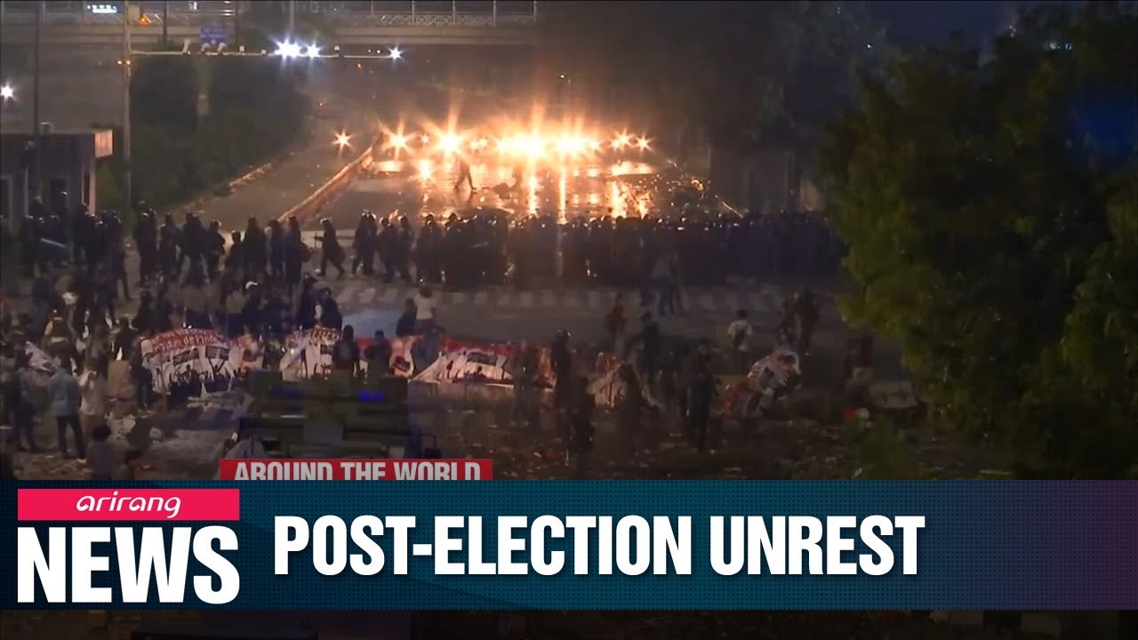 Deadly protests in Indonesia after Widodo's election win