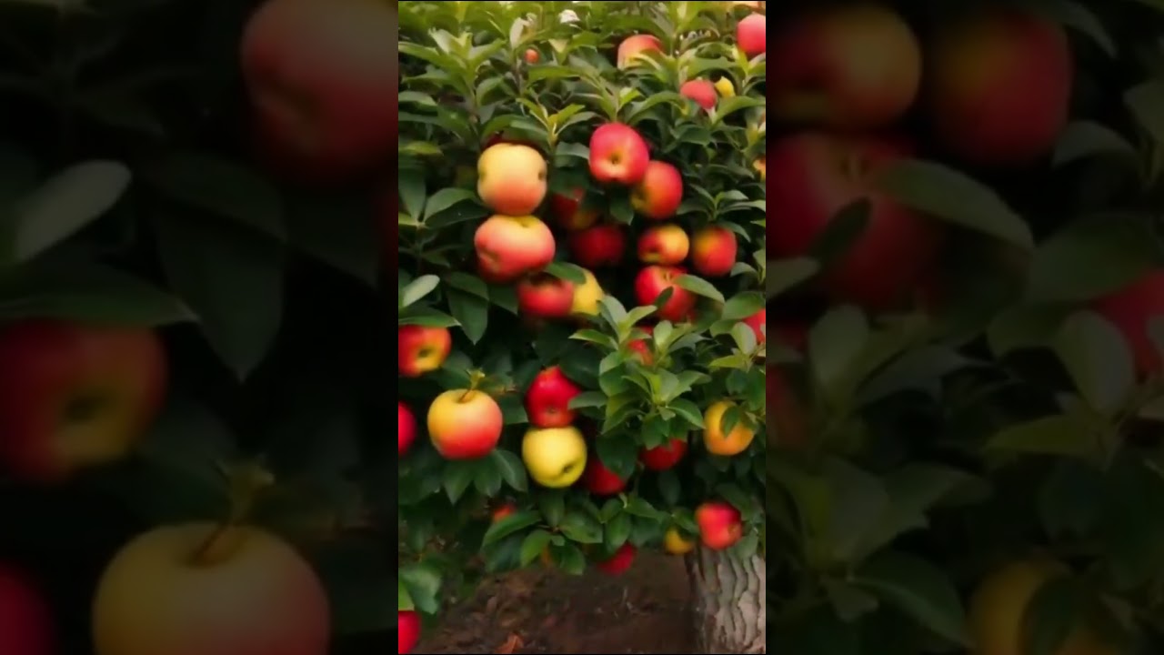 The Art of Picking Apples 🍎 | Organic Orchard | 4K Cinematic