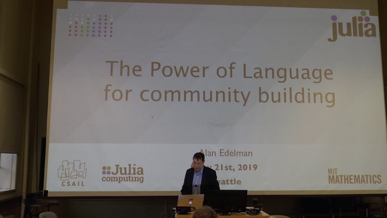 Boeing Colloquium: Julia: Differentiable Programming and Software 2.0