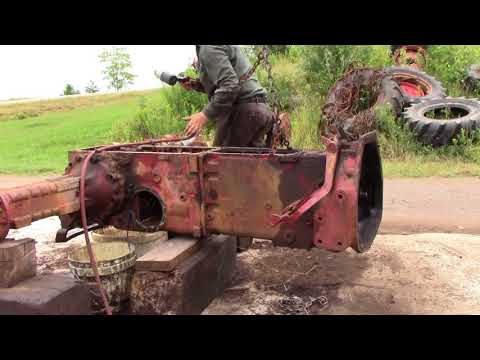 CaseIH 74, 84, 85, 95, etc series Transmision removal and tear down
