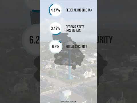$25,000 Salary After Tax in Georgia: Annual Breakdown 2023