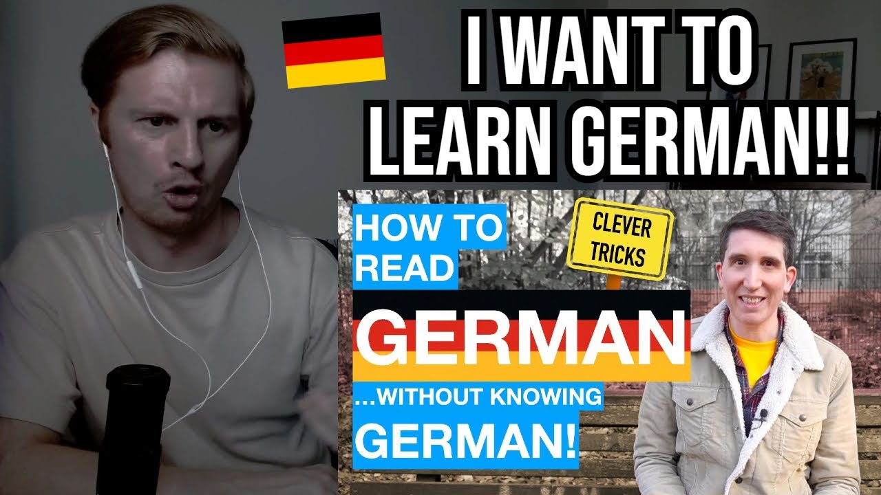 How Anyone (Including YOU) Can Read German REACTION