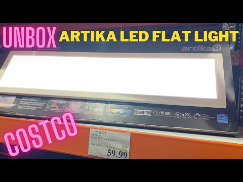 Unbox Costco Artika Sunray LED Flat Light
