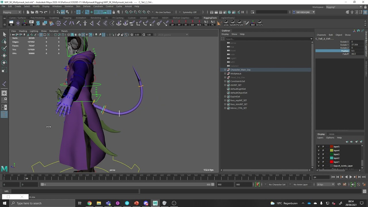 Variable FK for tail demo