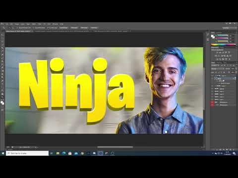 Ninja Fortnite Banner - SpeedArt By IdArts