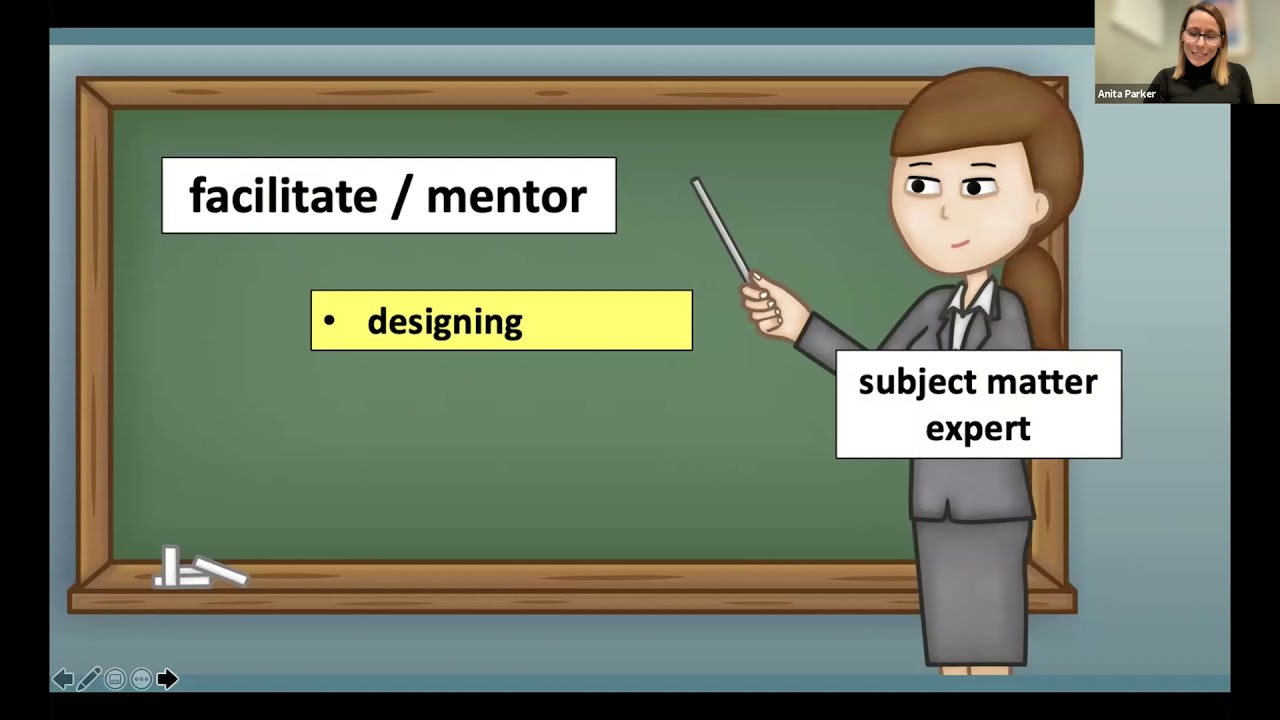 The Instructor Role as a Facilitator in an Online or Blended Course