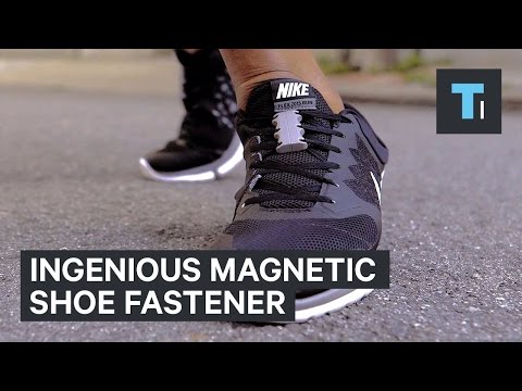 Ingenious magnetic shoe fastener